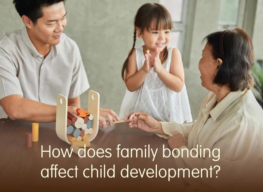 Family bonding is vital for child development. – PlanToys USA