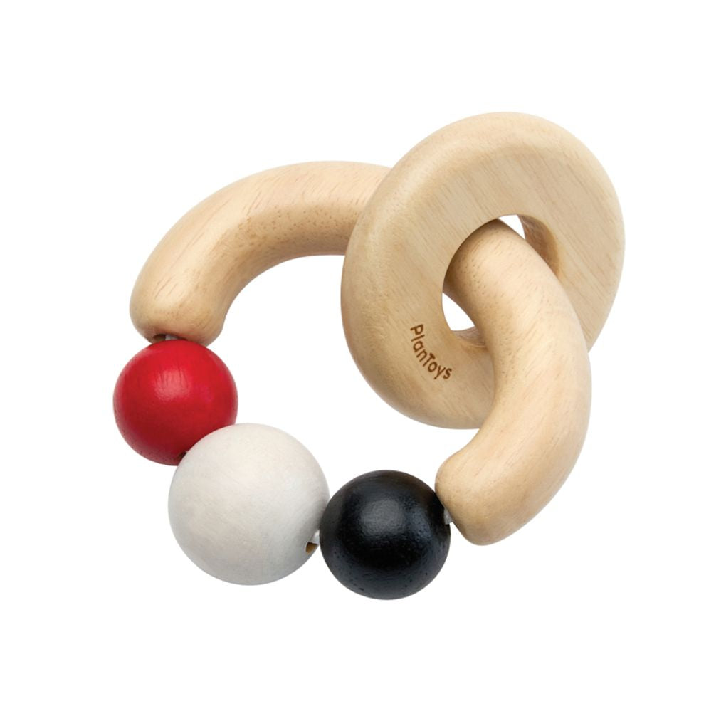 Beads Rattle - High Contrast – PlanToys USA